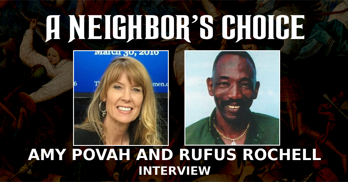 Rufus Rochell, Amy Povah Take on the Scapegoat Machine - A Neighbor's ...