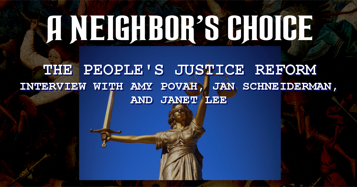 The People's Justice Reform with Amy Povah, Jan Schneiderman, Janet Lee ...