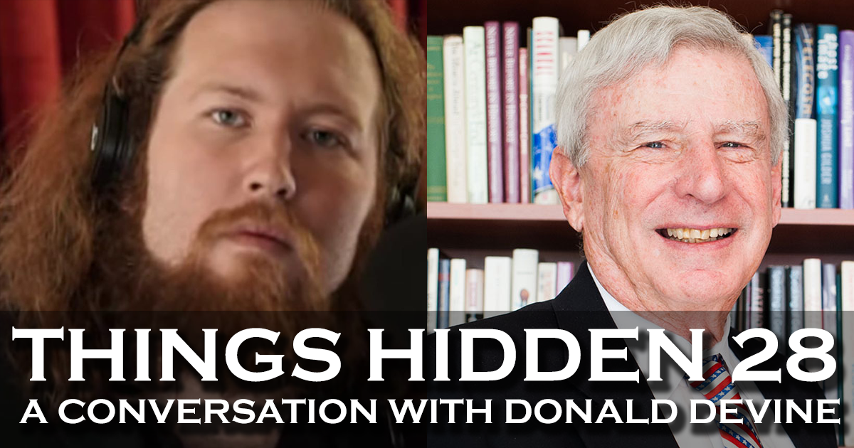 THINGS HIDDEN 28: "Reagan's Terrible Sword" Donald J. Devine on Rene ...