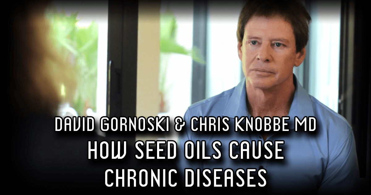 How Seed Oils Cause Chronic Diseases with Chris Knobbe MD - A Neighbor ...