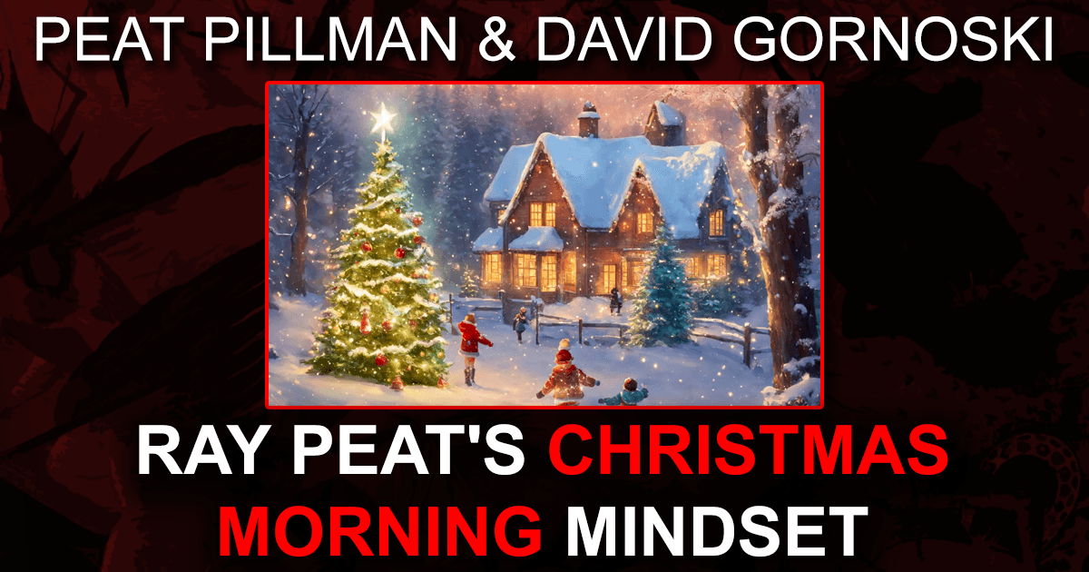 Ray Peat's Christmas Morning Mindset w/ Peat Pillman - A Neighbor's ...